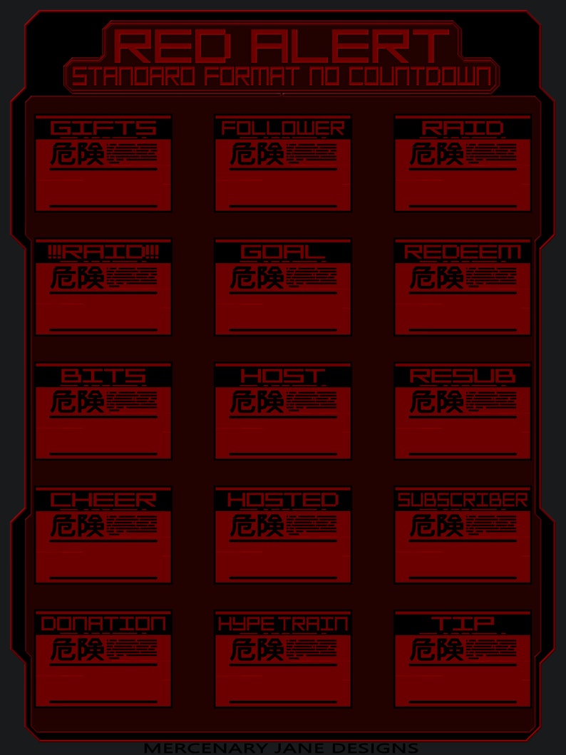 Twitch Alerts, MGS Style Animated Alert Package, Metal Gear Solid - Etsy