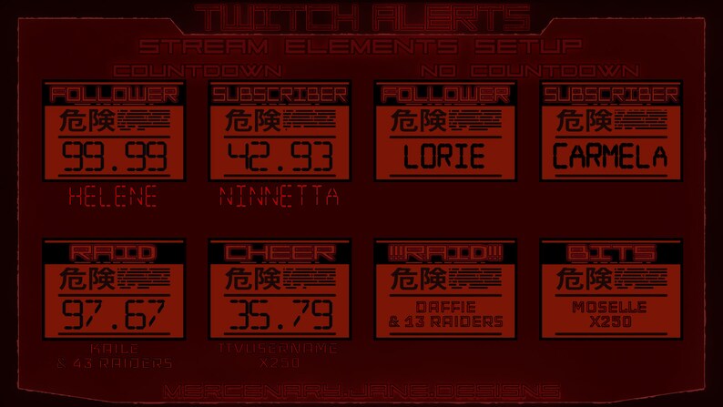 Twitch Alerts, MGS Style Animated Alert Package, Metal Gear Solid - Etsy