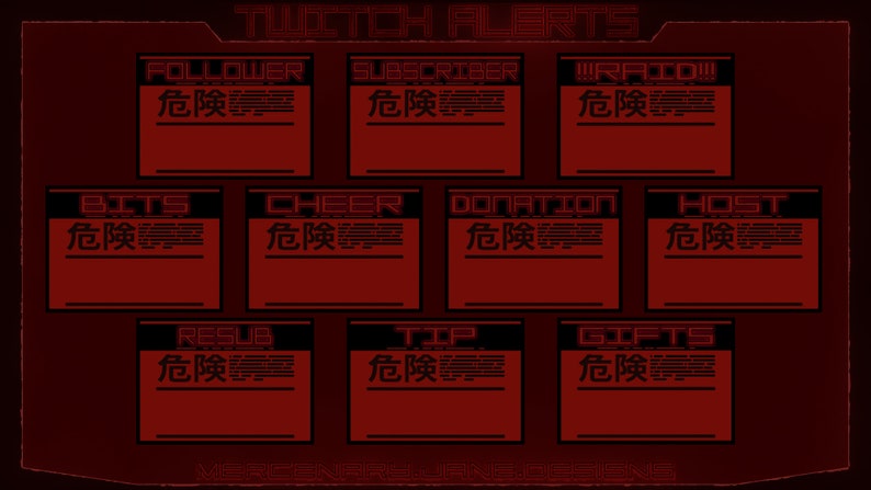 Twitch Alerts, MGS Style Animated Alert Package, Metal Gear Solid - Etsy