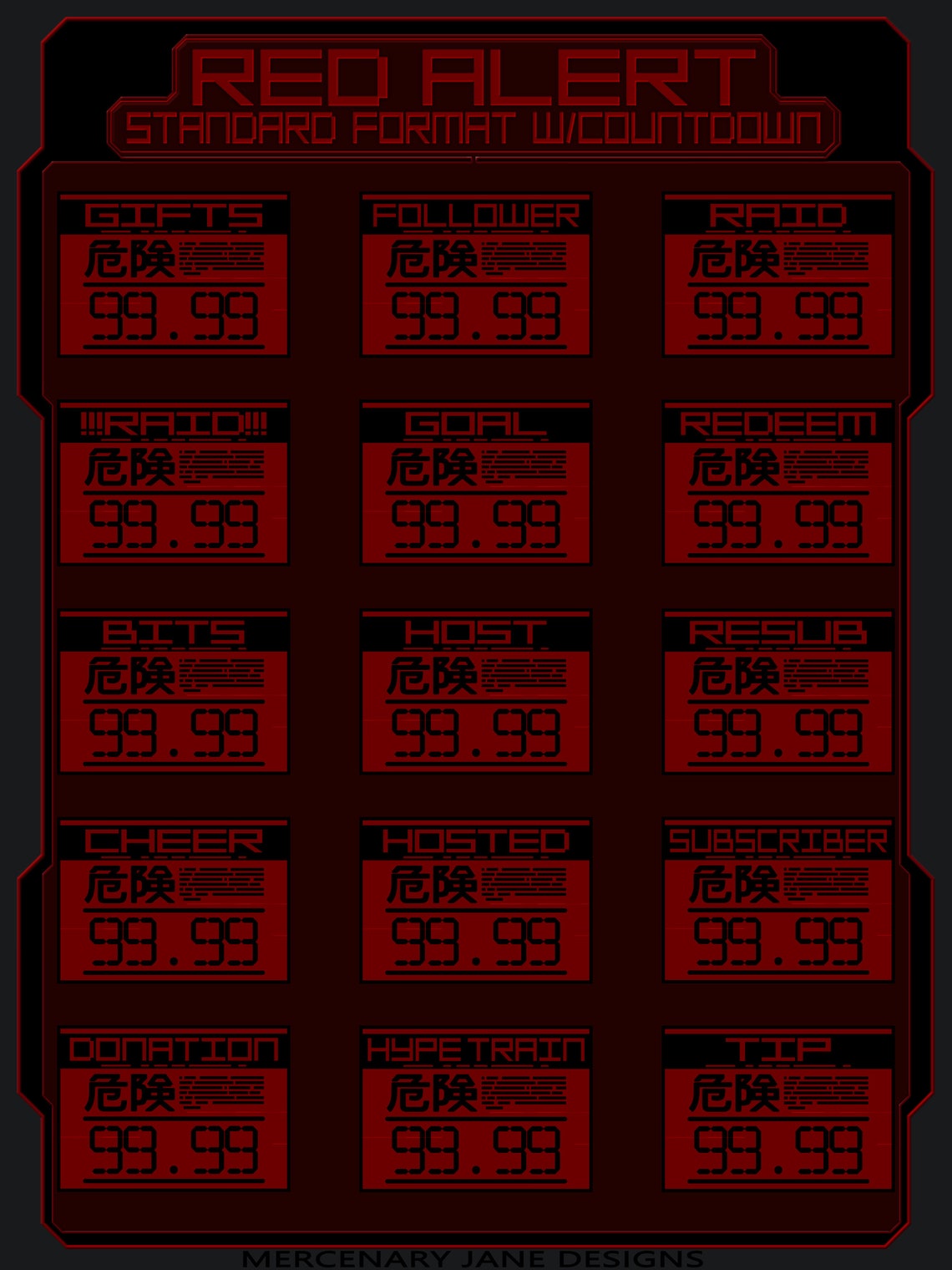 Twitch Alerts, MGS Style Animated Alert Package, Metal Gear Solid - Etsy