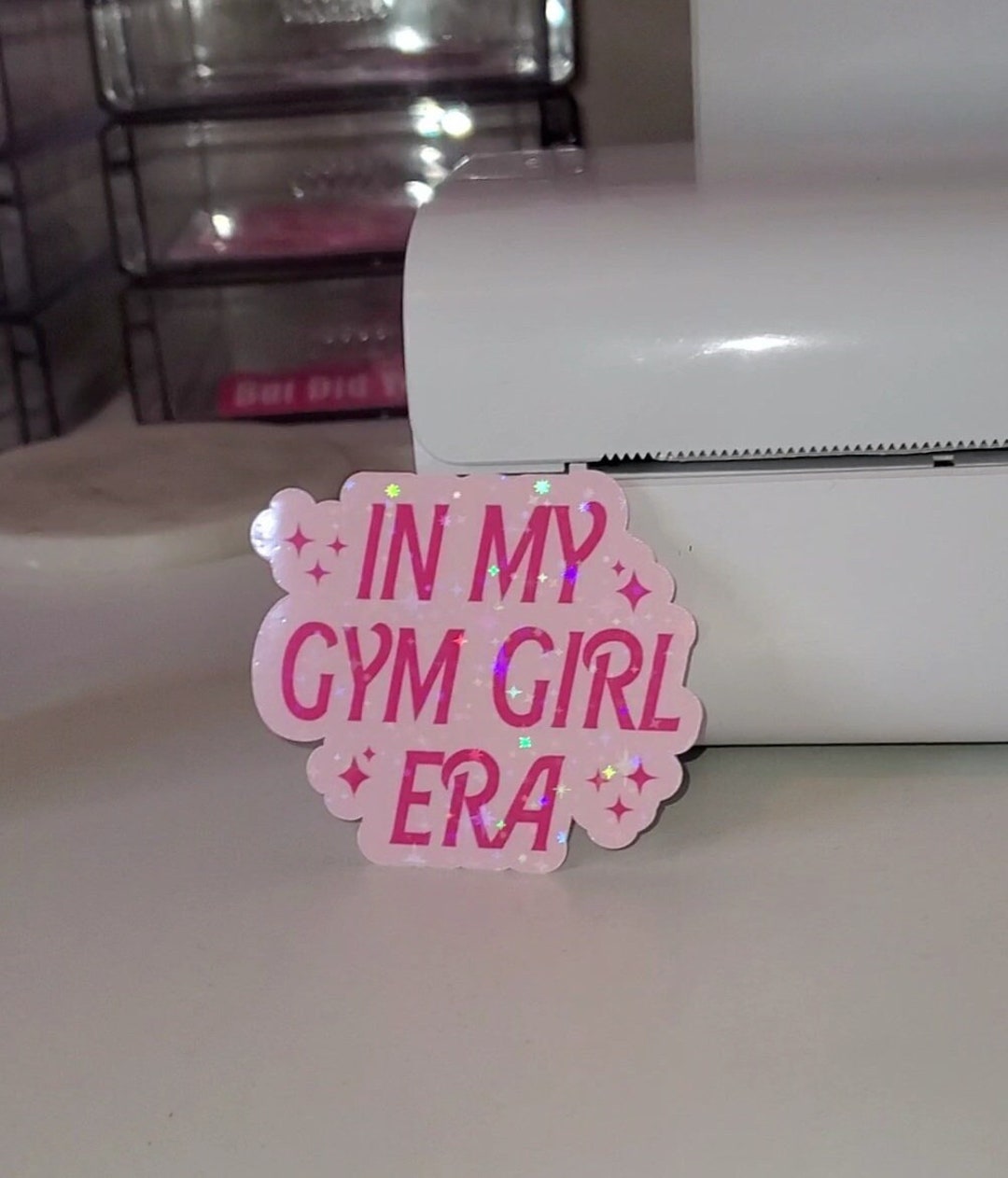 Fitness Sticker in My Gym Girl Era Sticker Sticker Workout Sticker ...