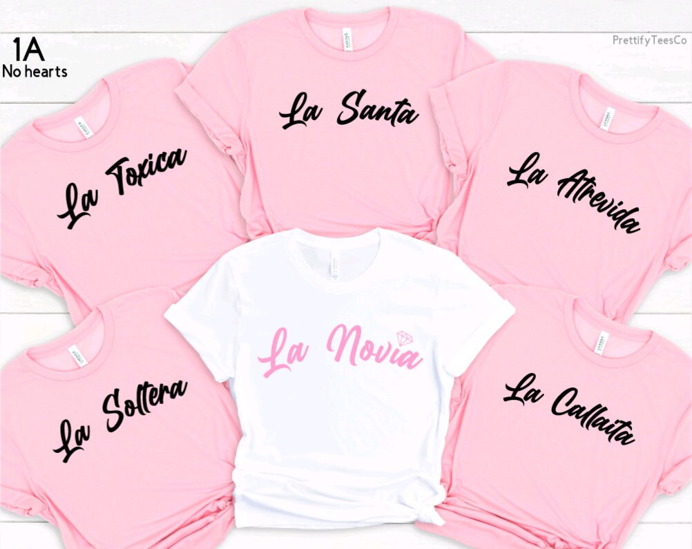 Latina Bachelorette Shirts, Bunny Bachelorette Party Shirts, Mi Ultimo ...