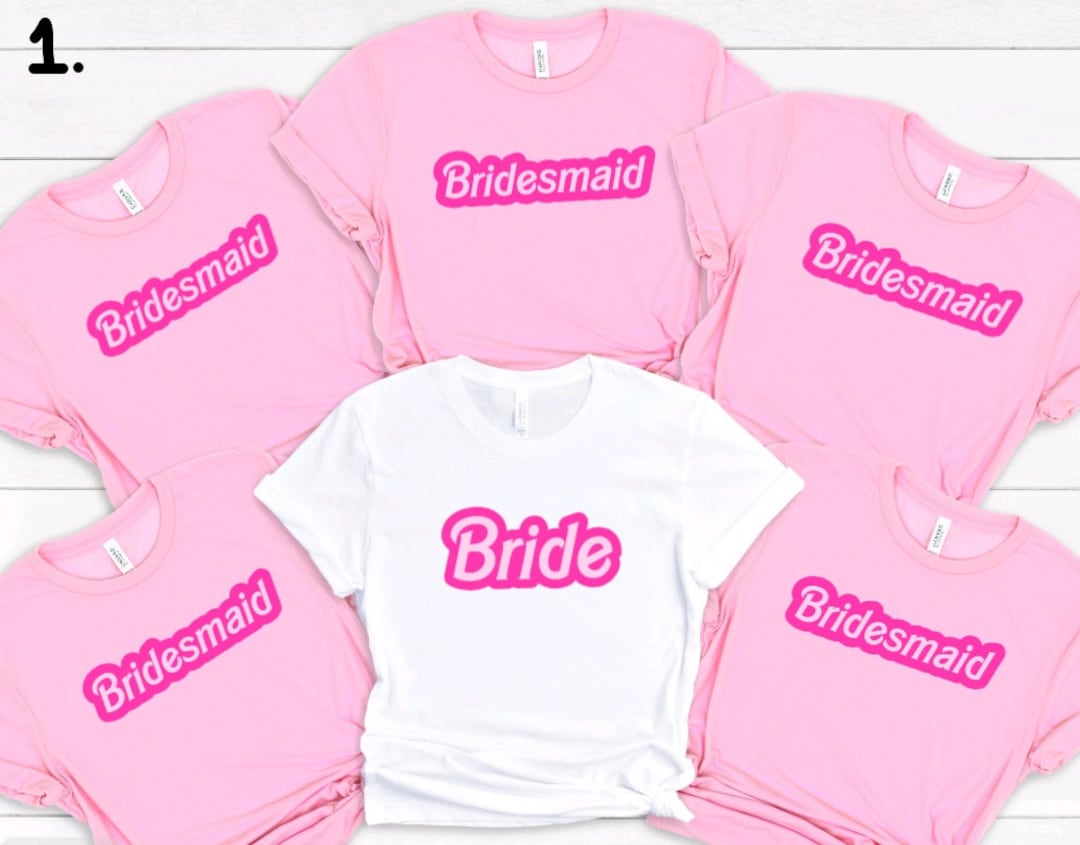 Bachelorette Party Shirts Bride Shirt Bride T-shirt Bridesmaid Shirt ...