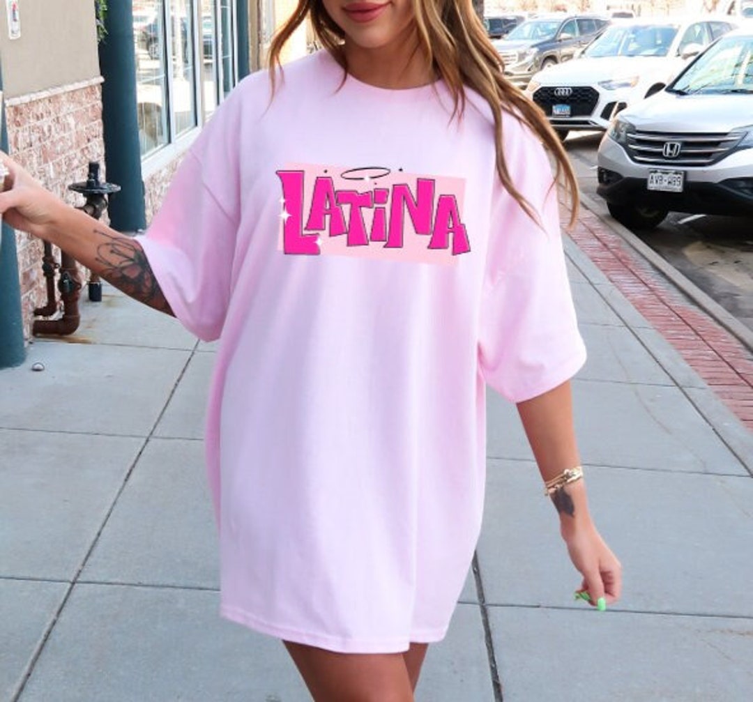 Latina Shirt Angel Doll Latina Shirt Pink 2000s Shirt American Latina ...