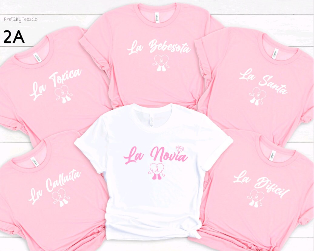 Latina Bachelorette Shirts, Bunny Bachelorette Party Shirts, Mi Ultimo ...
