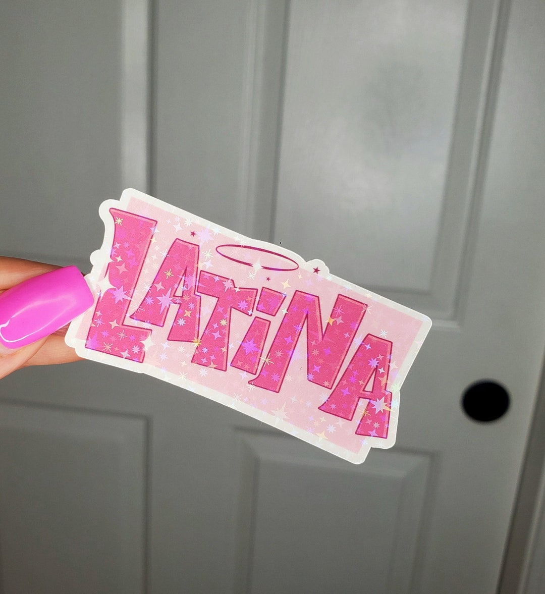 Latina Sticker Angel Doll Latina Sticker Y2K Sticker Latina AF Sticker ...