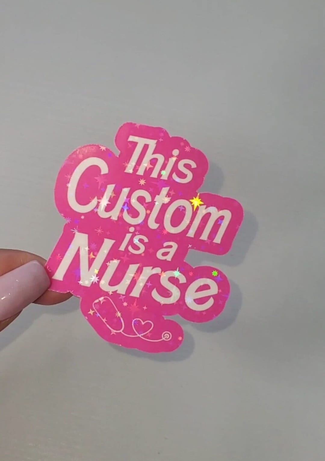 Nurse Sticker This Babe is a Nurse Sticker Nurse Gift Ideas Gifts for ...