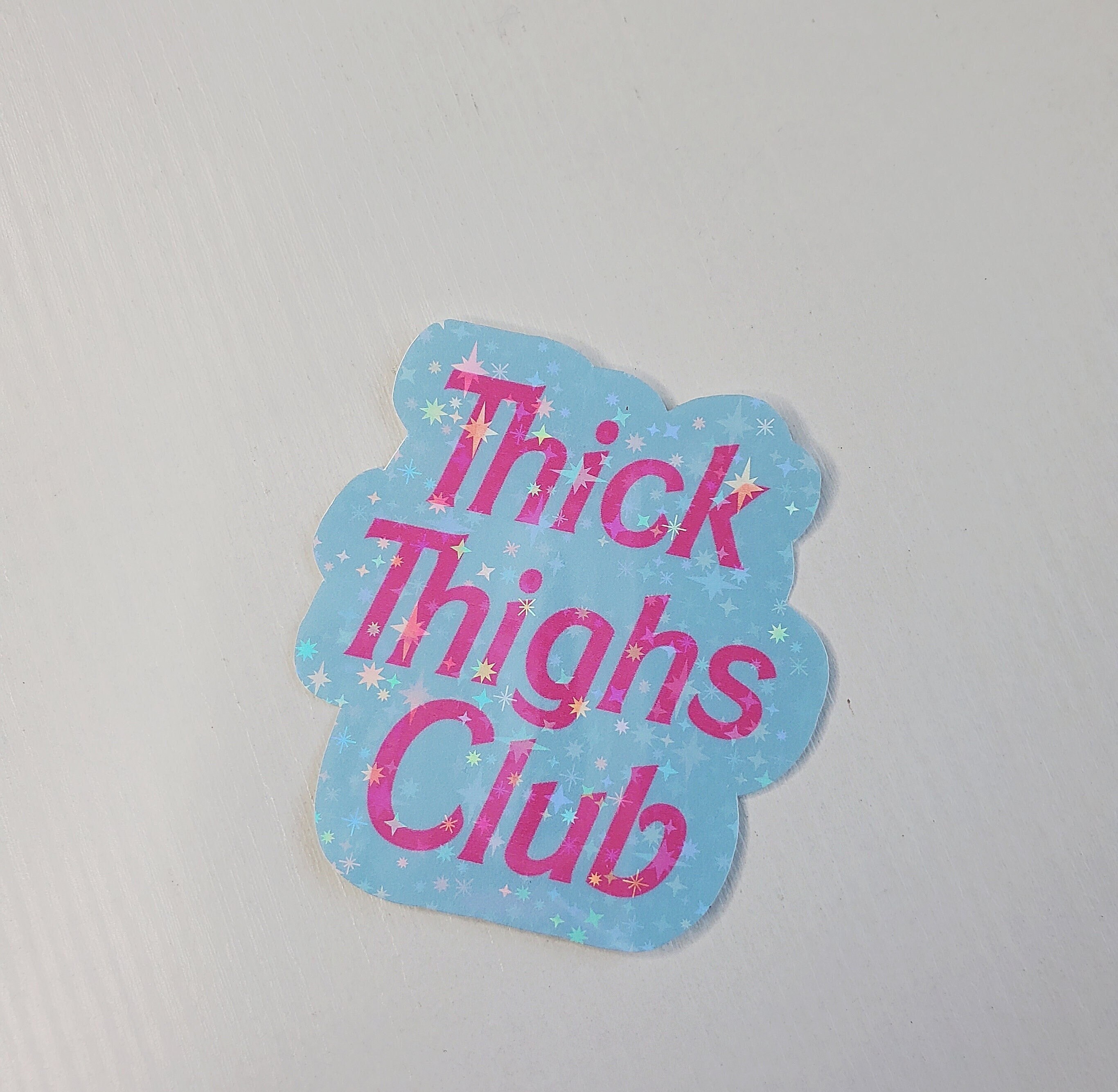 Fitness Sticker Thick Thighs Sticker Gym Barbee Sticker - Etsy