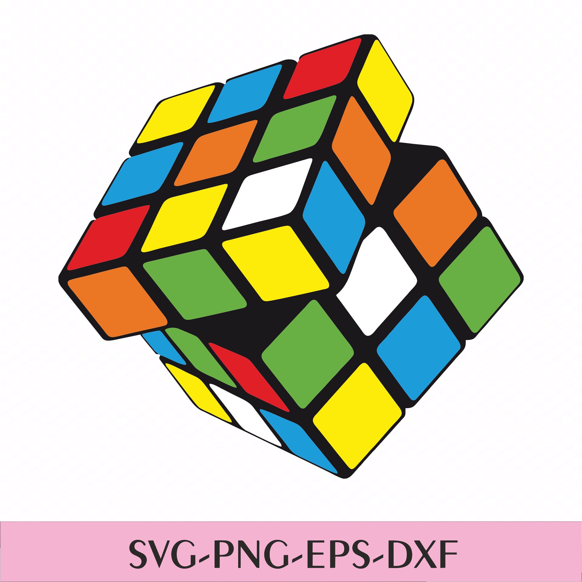 Rubiks Cube SVG File Rubiks Cube Cricut SVG Iron On Digital - Etsy Australia
