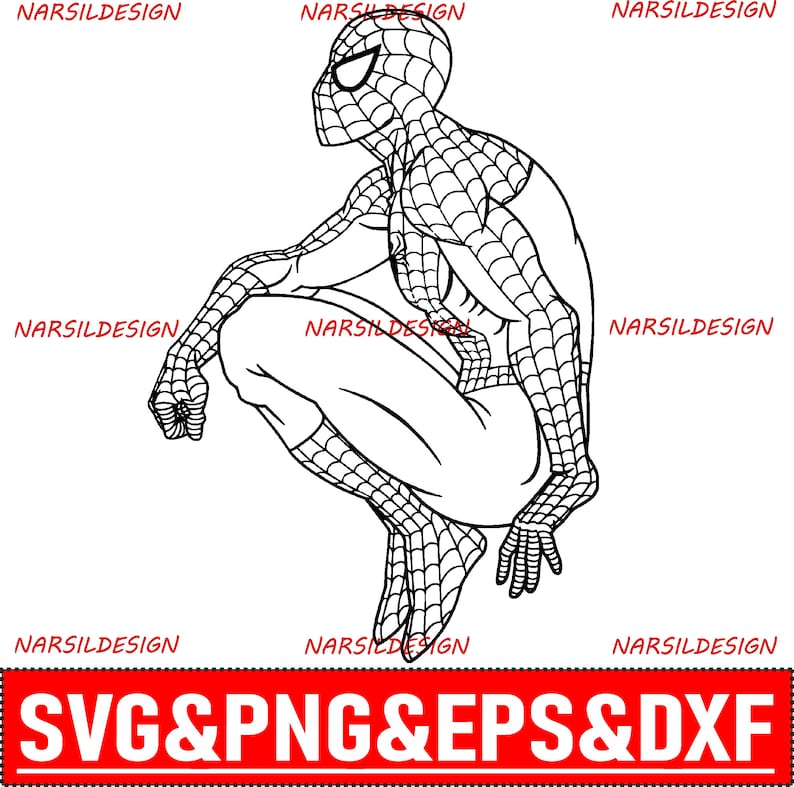 SPIDERMAN SVG Spider-man Svg Cut Files for Cricut Spider - Etsy UK