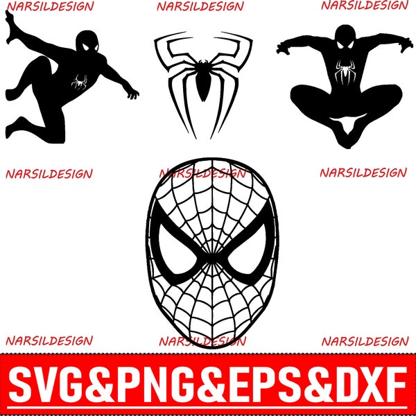 Spiderman Svg - Etsy