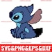 Stitch Pixel Art SVG for Cricut and Sublimation, Stitch Cut Files ...