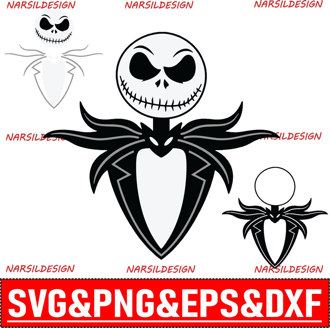 Skellington SVG Layered, Skelleton SVG, Halloween SVG, Nightmare Before ...