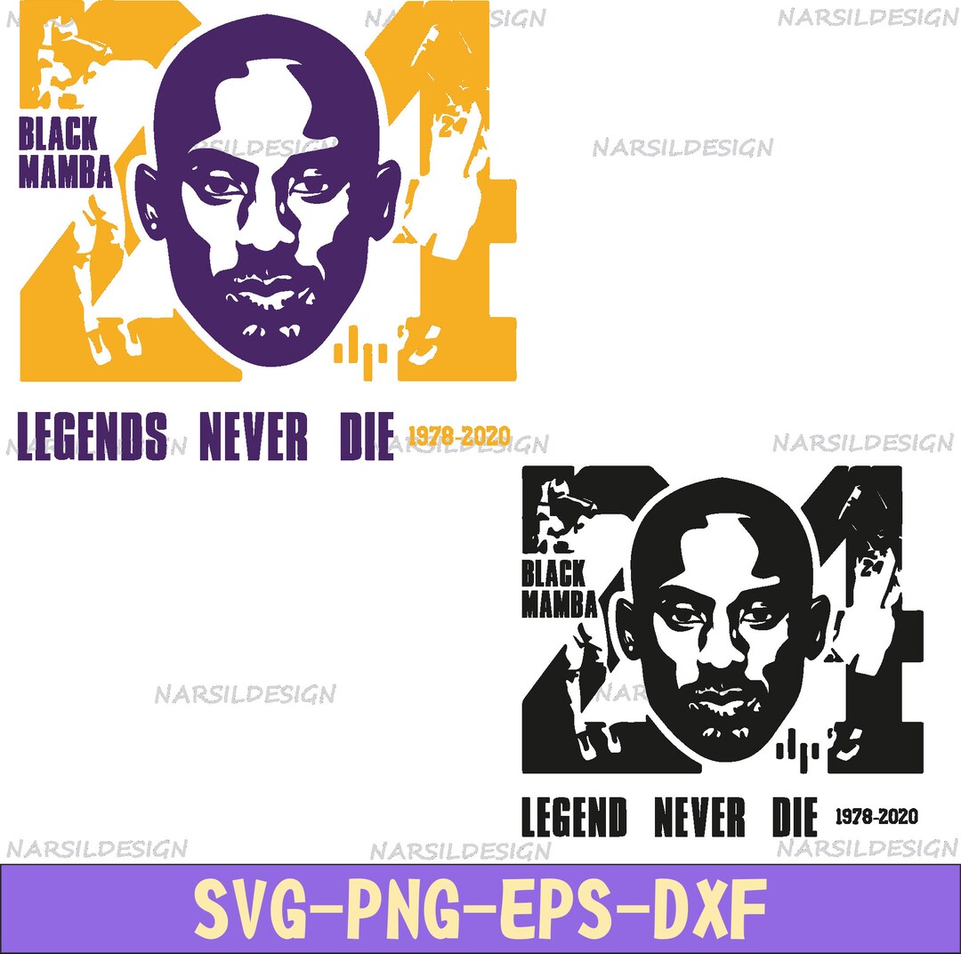 Kobe Bryant SVG Bundle, Basketball Star PNG (digital Files) - Etsy