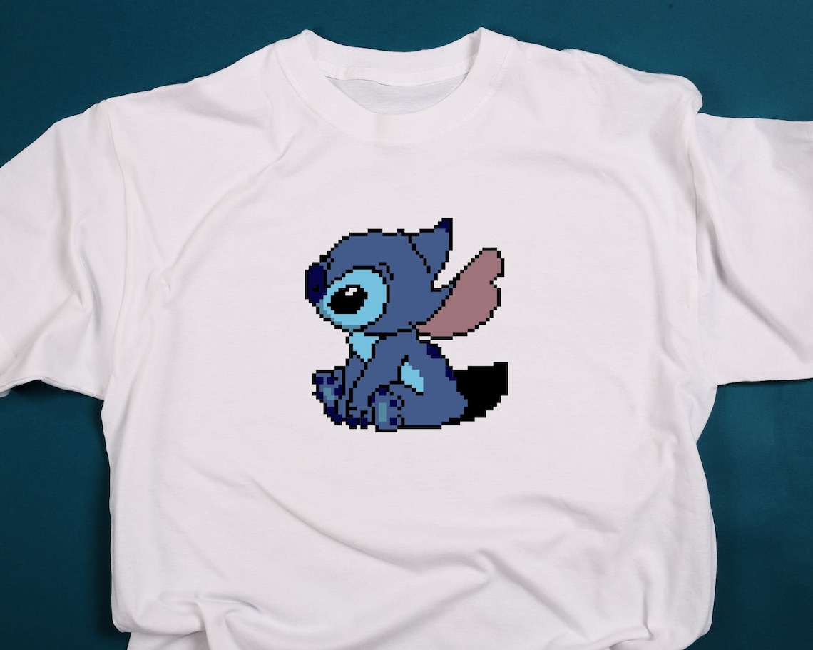 Stitch Pixel Art (svg, Png, Eps, Dxf), Cut Files - Etsy UK