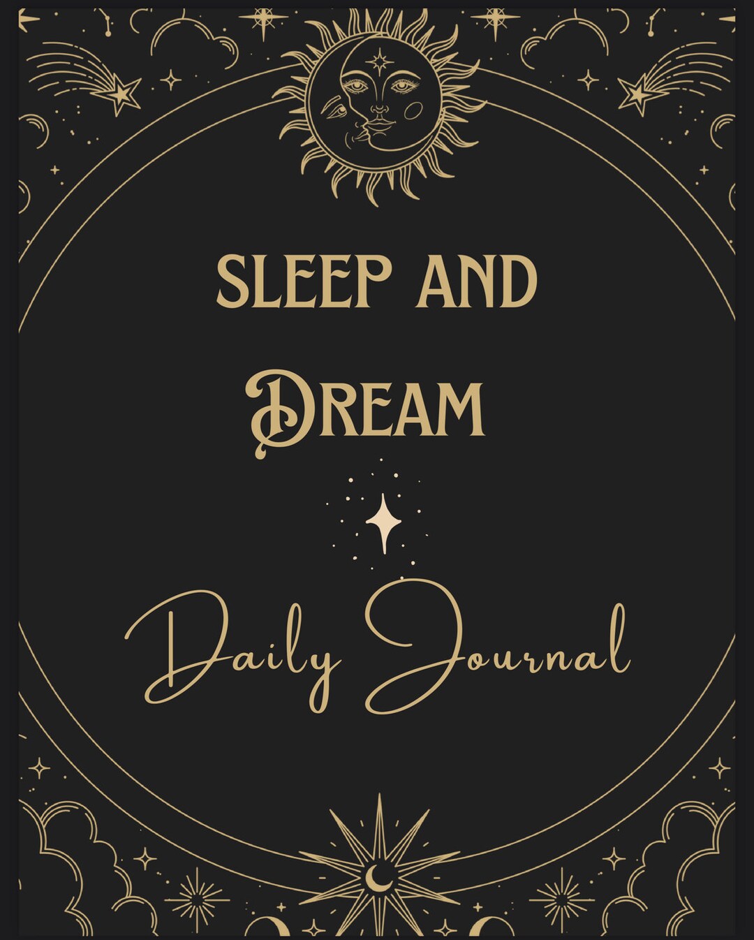 Sleep and Dream Sleeping Journal - Etsy