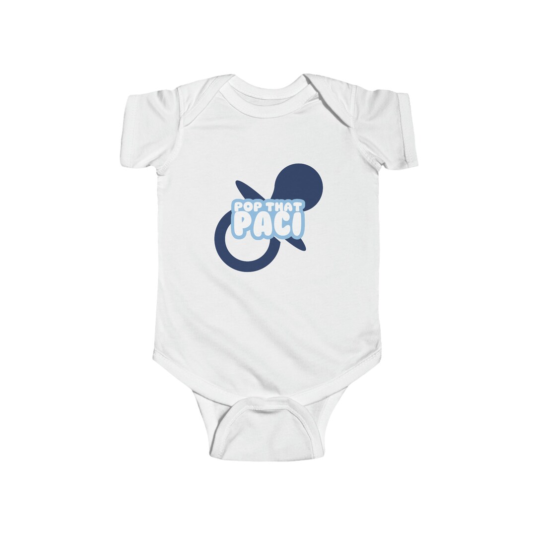 Pop That Paci Baby Bodysuit - Etsy