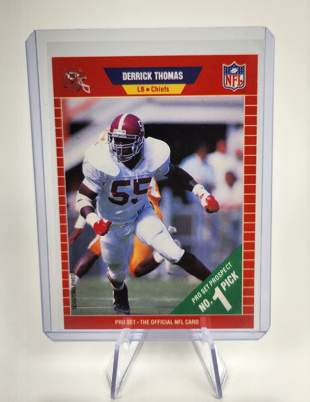 Derrick Thomas Rookie Card - Etsy