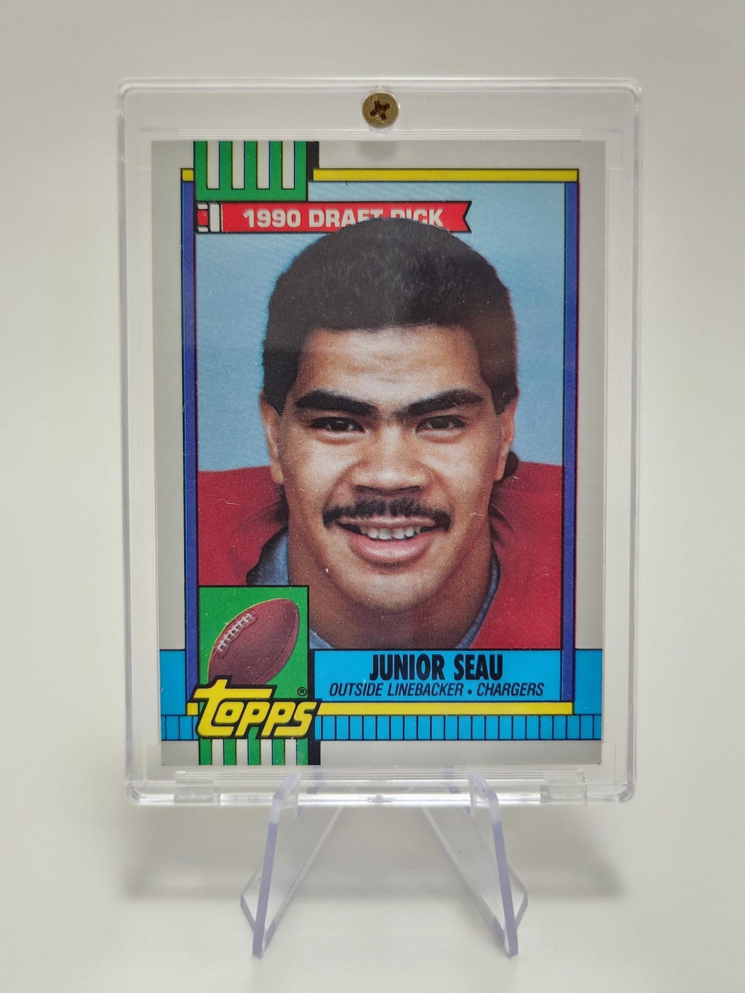 Junior Seau Rookie Card - Etsy