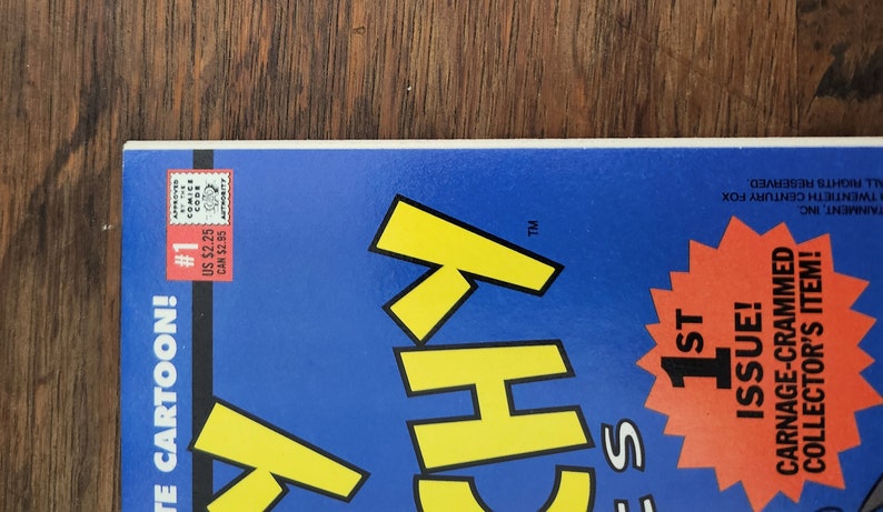 1993 Itchy and Scratchy Comics 1st - Etsy