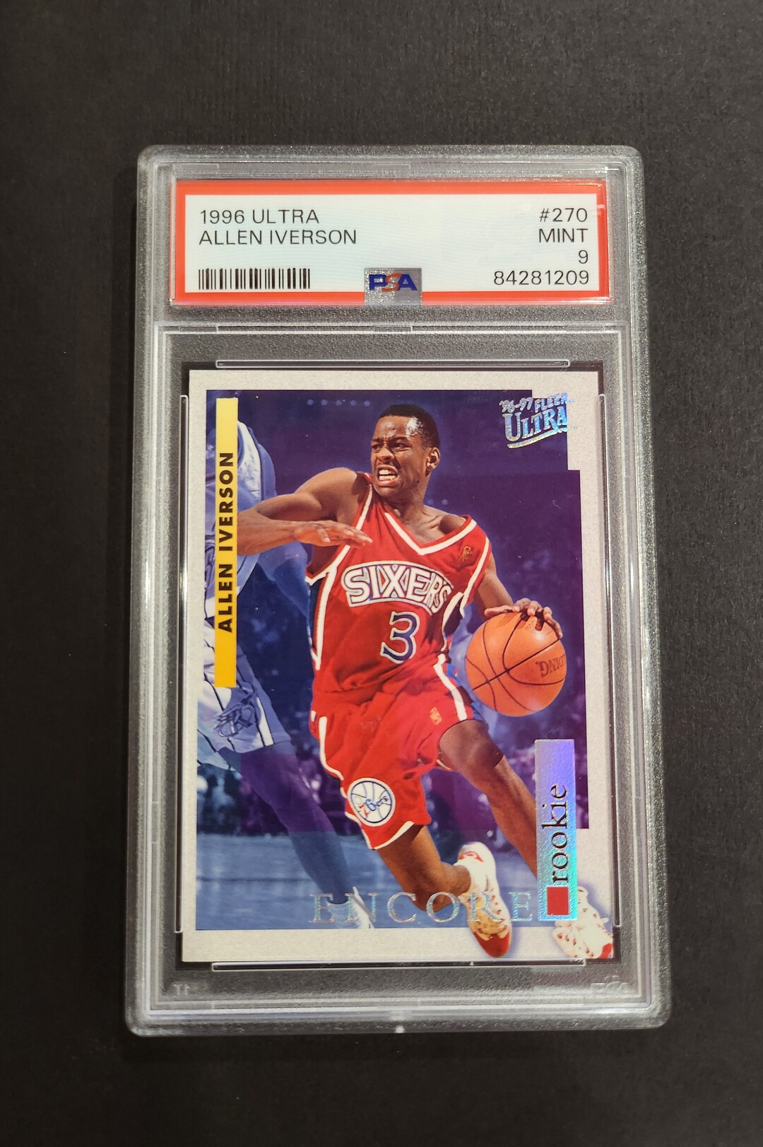 Allen Iverson Rookie PSA Card - Etsy