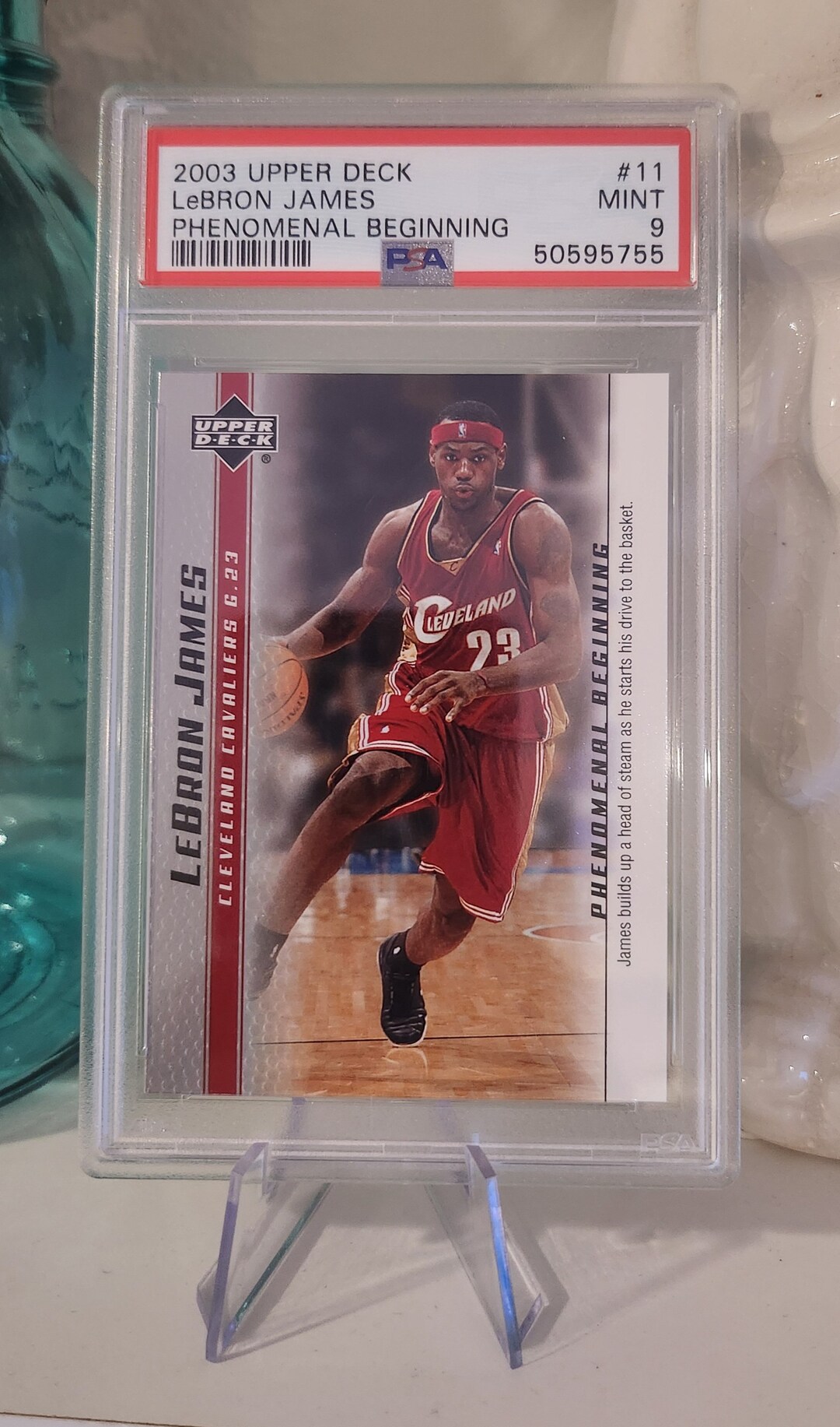Lebron James Rookie Card PSA - Etsy