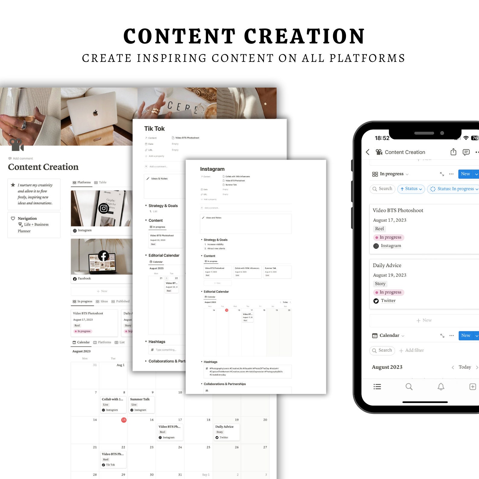 2024 All in One Notion Template, Entrepreneur Dashboard, Ultimate Life Planner, Aesthetic Design ...