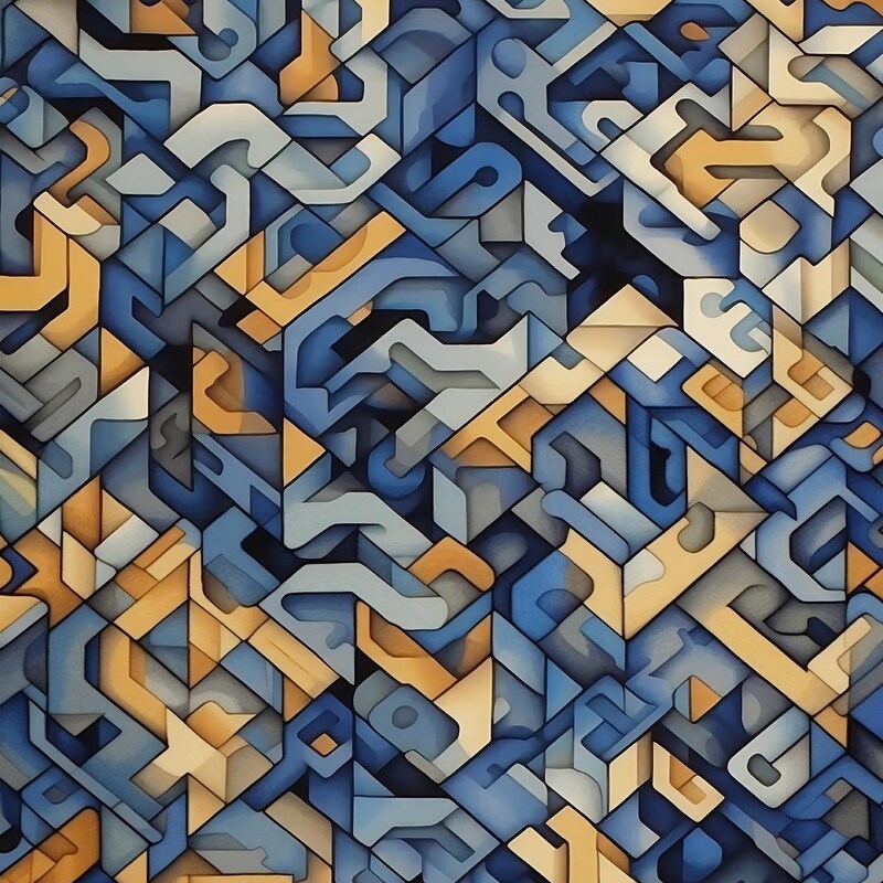 Escher Pattern - Etsy