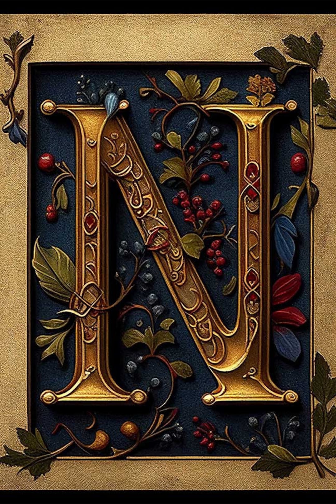 Illuminated Manuscript Letters