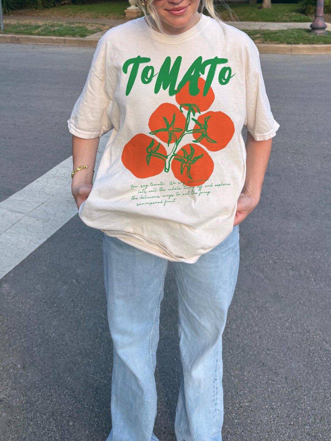 Tomato Tee, Farmers Market Shirt, Gardner Tee, Summer Green Thumb Plant Lady Shirt - Etsy