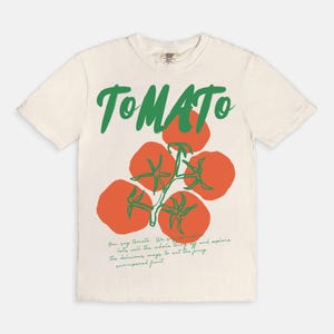 Tomato Tee, Farmers Market Shirt, Gardner Tee, Summer Green Thumb Plant ...