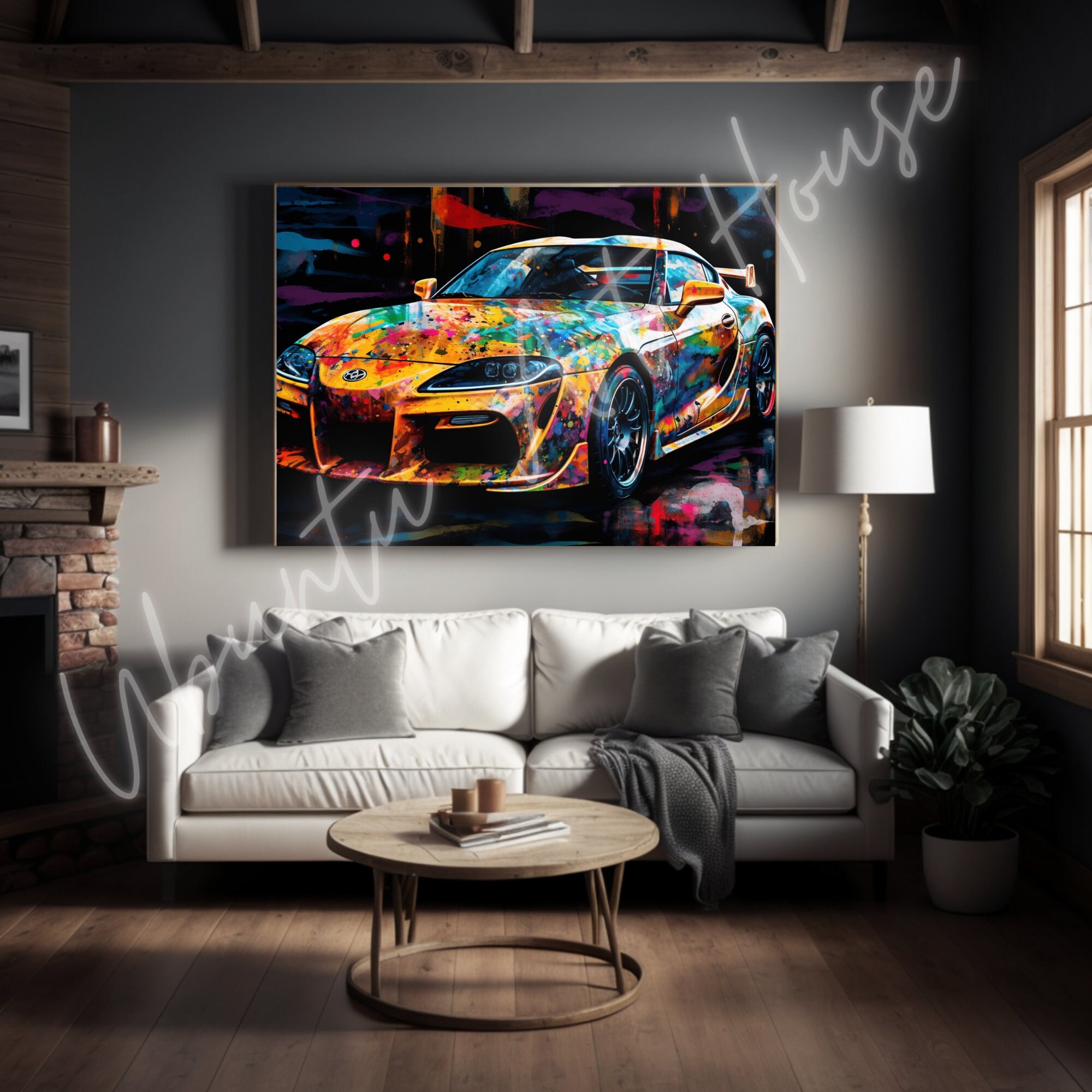 Toyota Supra MK4&5 Wall Art Printable - Bundle (5 Pics) - Etsy