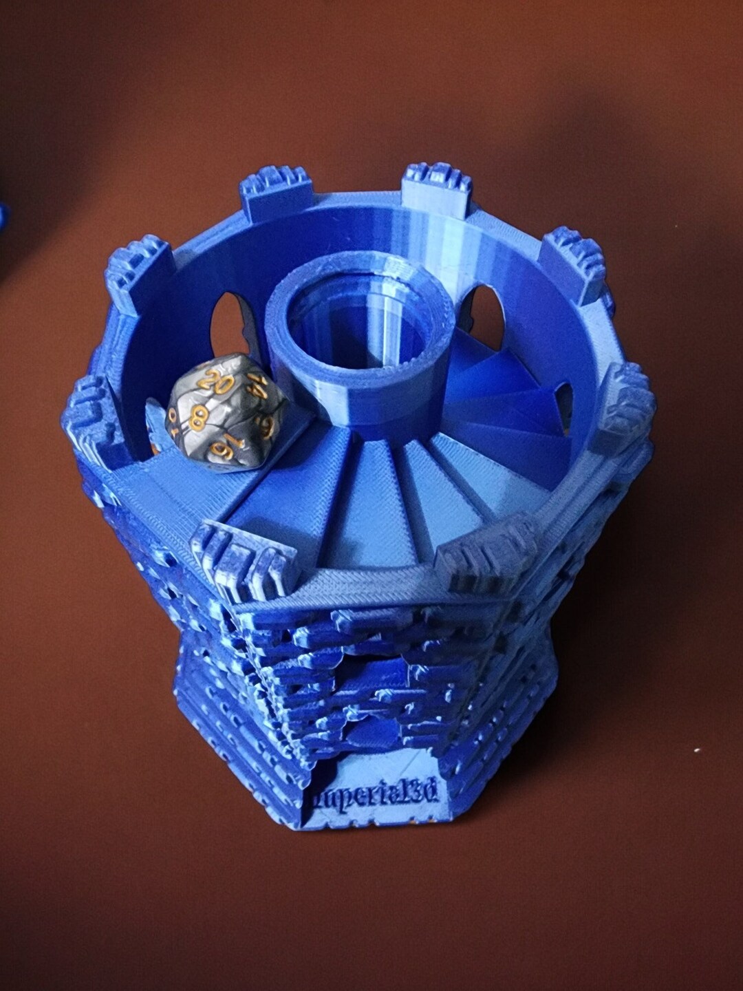 3D Castle Dice Tower With Storage - Etsy