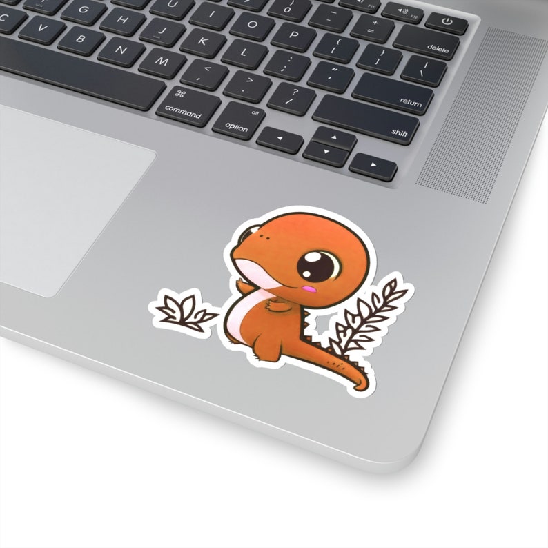 Cute Chibi Lizard Sticker - Etsy
