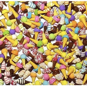 6pc Miniature Ice Cream Cones Mixed Lot 1;6-1;12 Scale - Etsy
