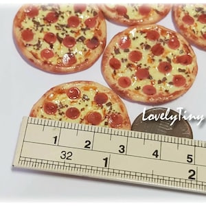 8pc Miniature Pepperoni Pizza Pie Slices Lot 1;6-1;12 Scale - Etsy