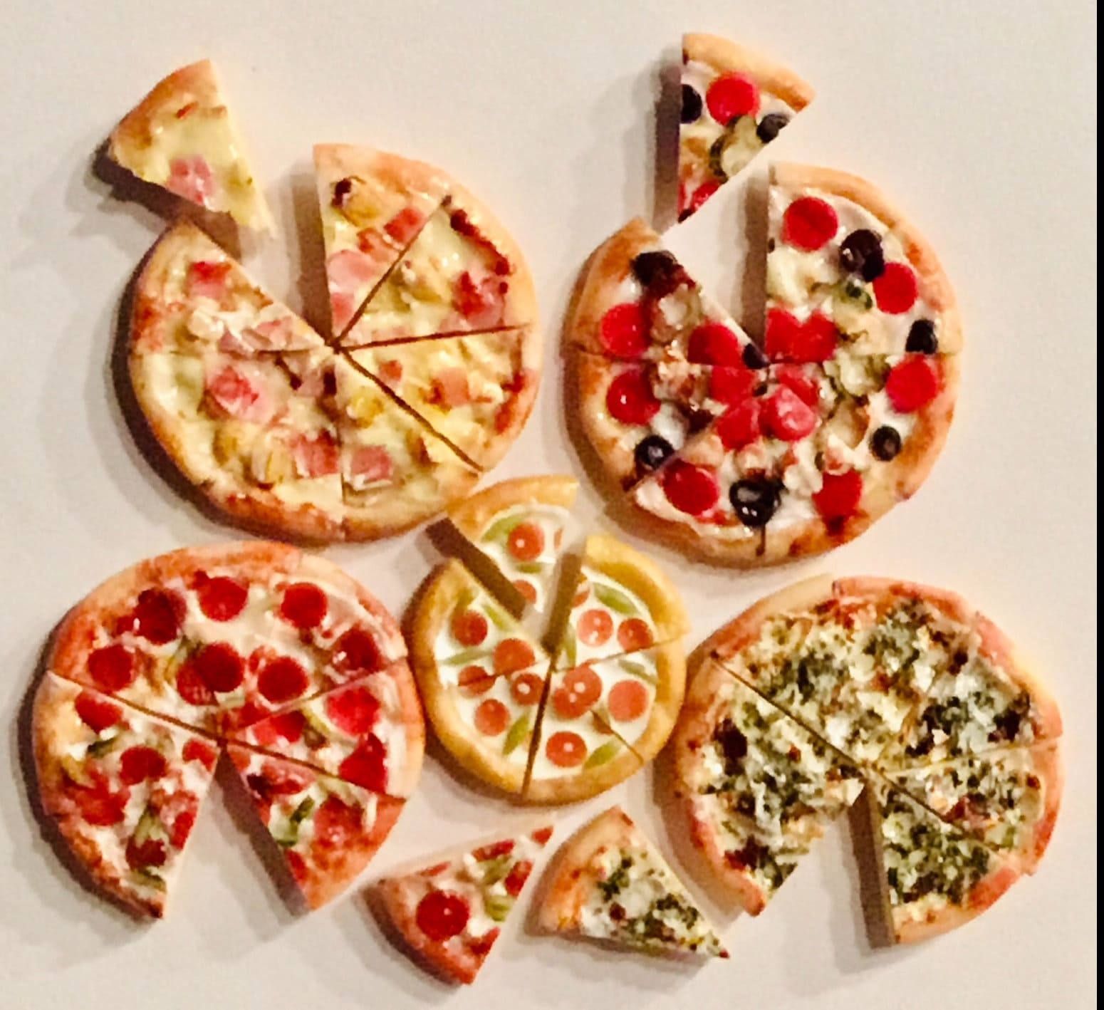 1pc Miniature Whole Pepperoni Meat Lovers Pizza Pie 1;6-1;12 Scale - Etsy