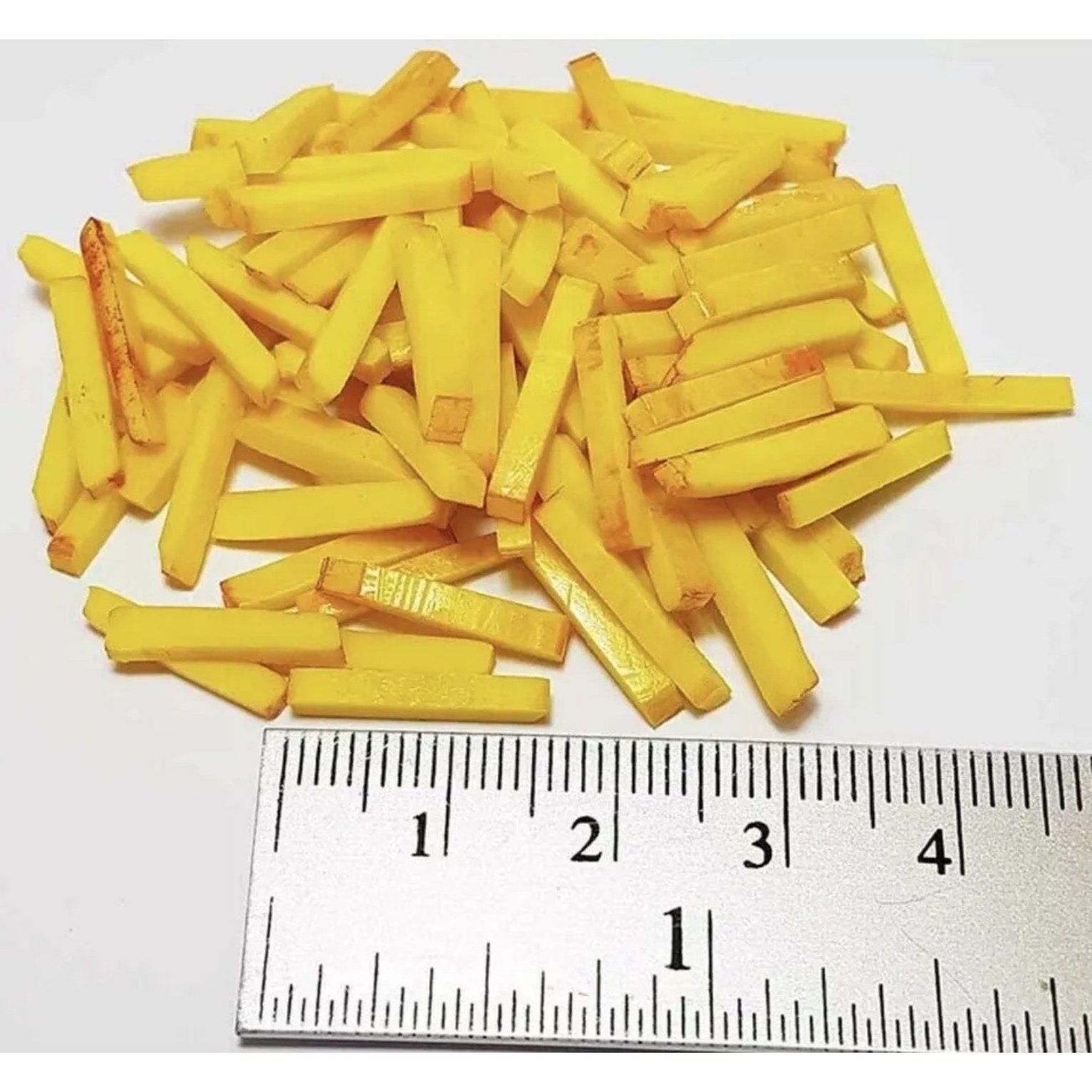 15pc Miniature Golden French Fries Lot 1;6-1;12 Scale - Etsy