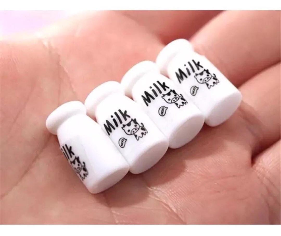 4pc Miniature Milk Bottles Moo Lot 1;6-1;12 Scale - Etsy
