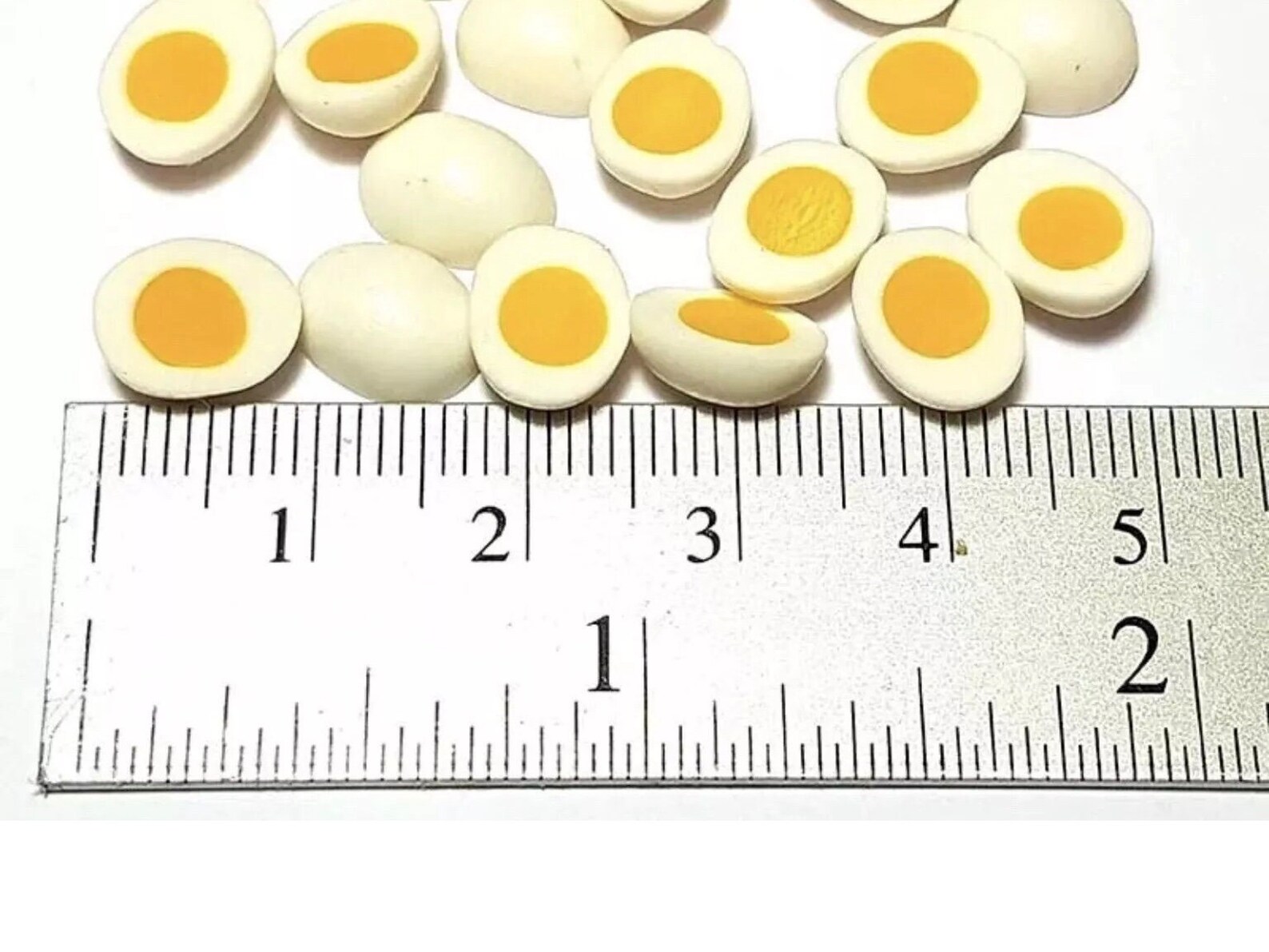 6pc Miniature Eggs Half Boiled Lot 1;6-1;12 Scale - Etsy