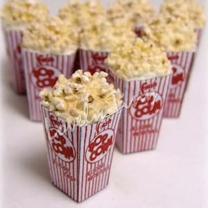 4pc Miniature Popcorn Boxes and Buckets Lot 1;6-1;12 Scale - Etsy