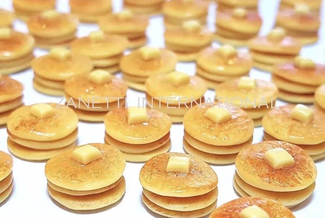 4pc Miniature Triple Stacked Pancakes W/ Butter Lot 16-112 Scale - Etsy