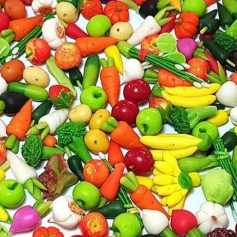 Miniature Vegetables - Etsy