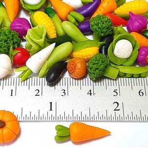 20pc Miniature Assorted Fruit and Mixed Vegetable Grocery Lot 1;6-1;12 ...