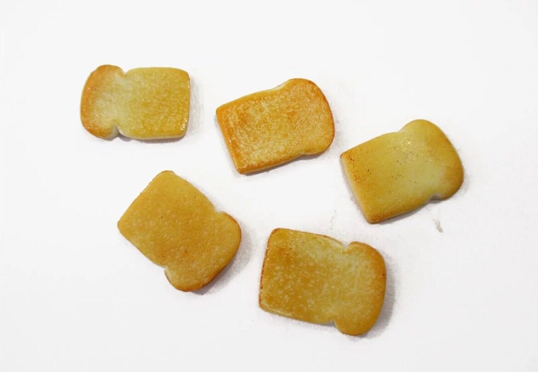 5pc Miniature Toasted Full Slices of Bread 1;6-1;12 Scale - Etsy