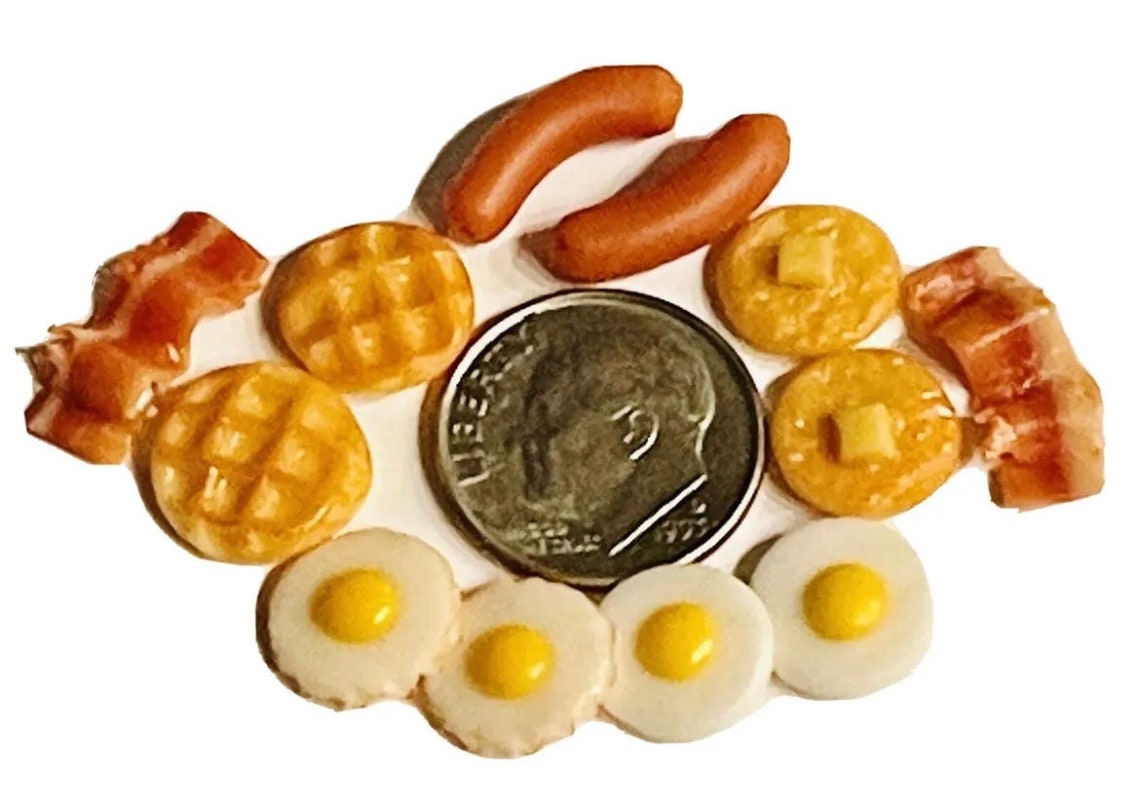 6pc Miniature Eggs Half Boiled Lot 1;6-1;12 Scale - Etsy