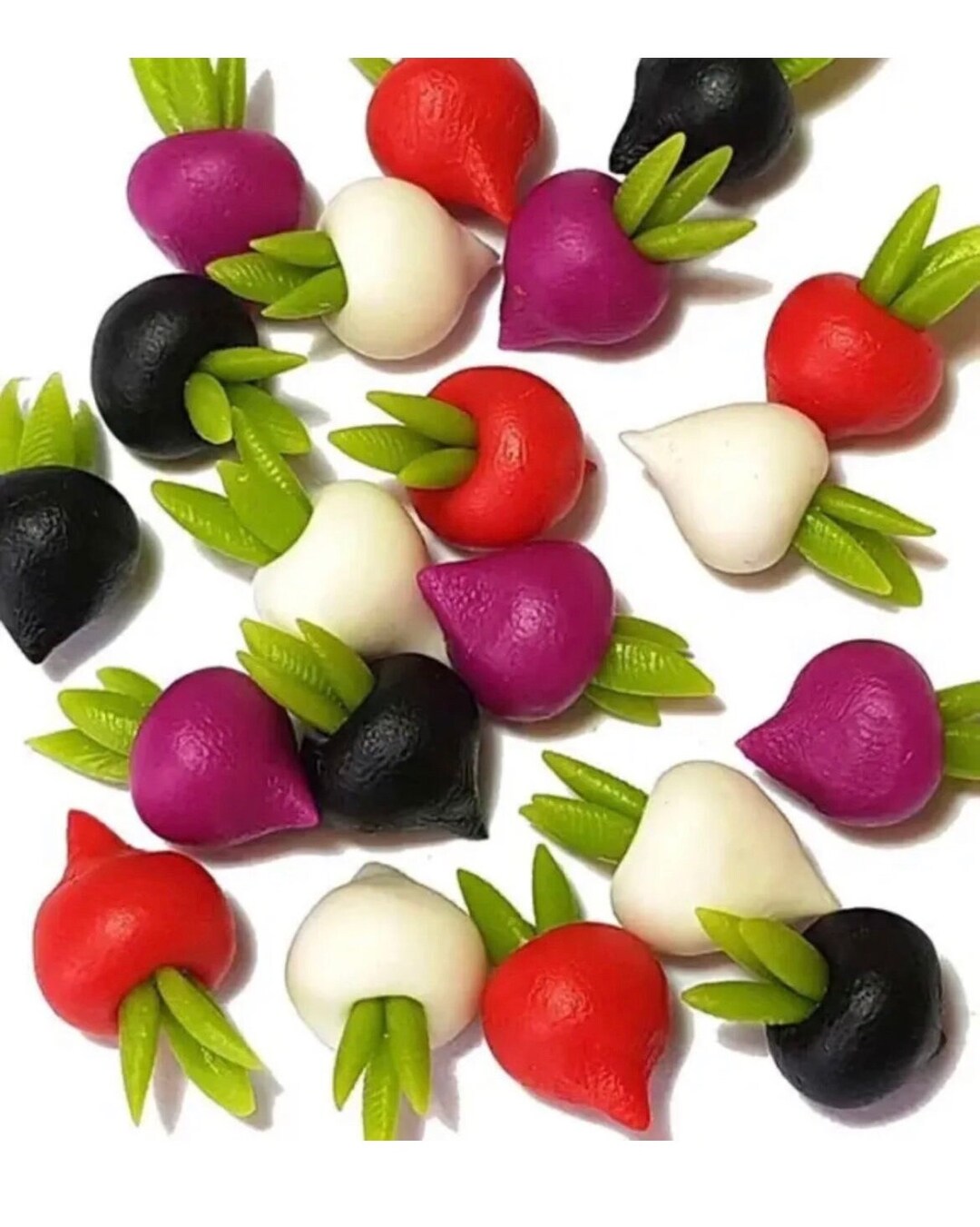 4pc Miniature Turnips Radishes Mixed Lot 1;6-1;12 Scale - Etsy