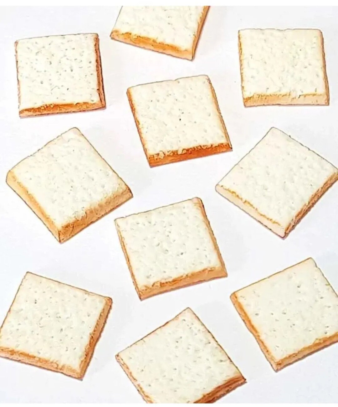 6pc Miniature White Bread Square Sliced Lot 1;6-1;12 Scale - Etsy