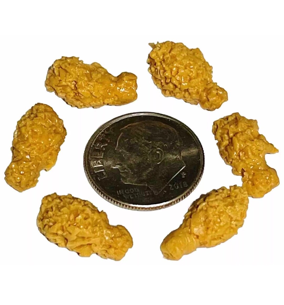 6pc Miniature Fried Chicken Legs/ Drumsticks Lot 1;6-1;12 Scale - Etsy