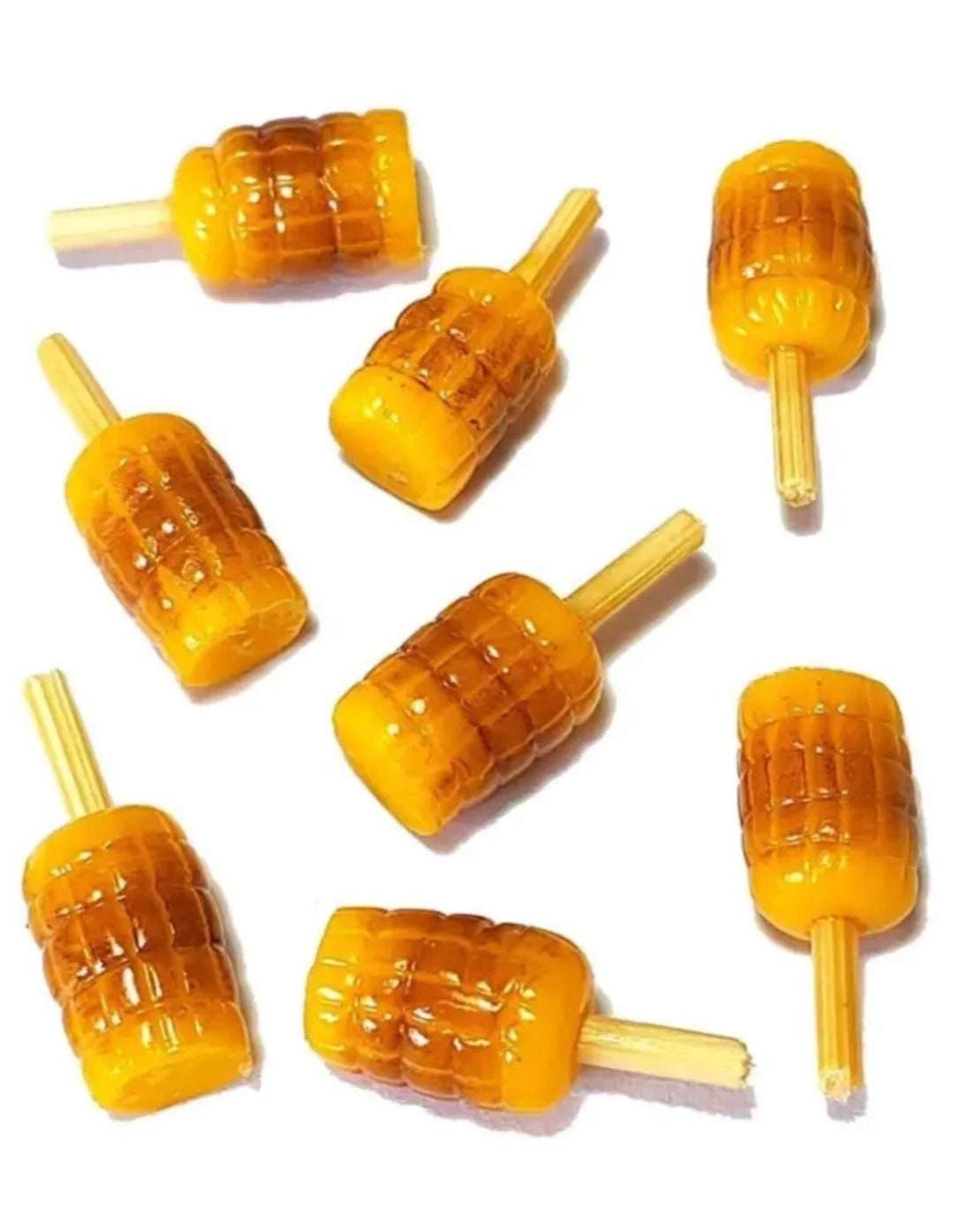 5pc Miniature Charred Corn Cob on a Stick Lot 1;6-1;12 Scale - Etsy